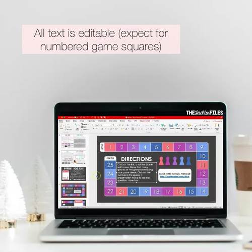 Commercial Use Editable Blank Gameboard Template Google Slides Winter Games