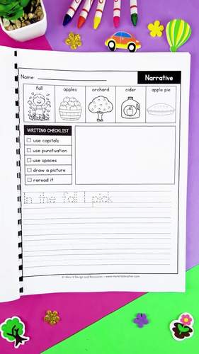 Spring Writing Prompts Activities St Patricks Day March Directed ...