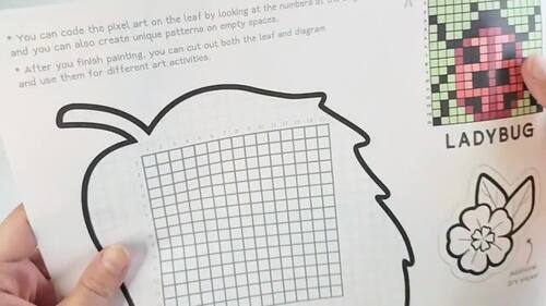 Insects Pixel Craft for Middle Grades Bugs Coloring Activity for Spring ...