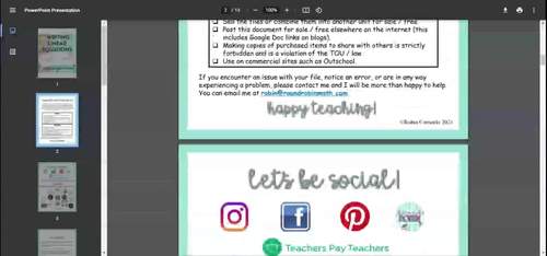 Writing Linear Equations Scavenger Hunt by Robin Cornecki - Round Robin ...