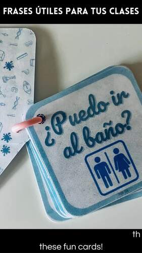 Classroom Phrases in Spanish - Frases para la clase en español - Frases ...