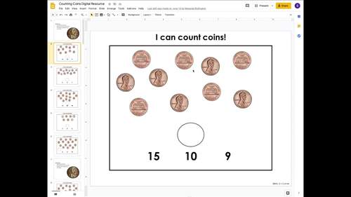Money Digital Basics for Special Ed | Distance Learning by Mrs Ds Corner