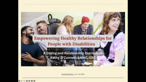 Empowering Healthy Relationships for People with Disabilities Curriculum