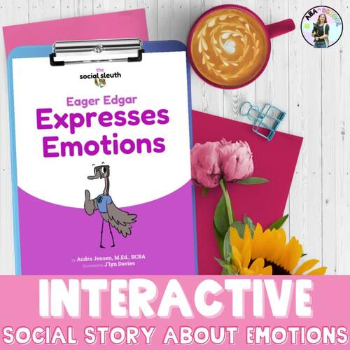 Social Story EMOTIONS - Social Emotional learning - Preschool and ...