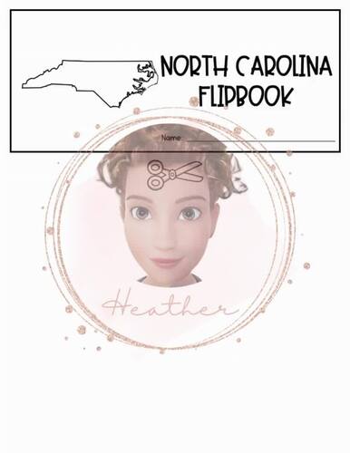 North Carolina State Flipbook | Capital, Bird, Flower, Flag, Animal ...