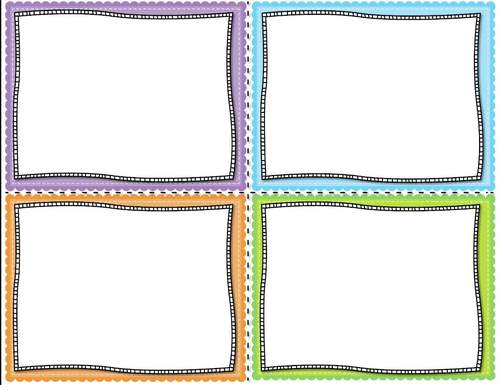 Rainbow task cards formats by A Traveler Teacher | TPT