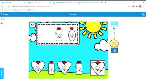 BOOM CARDS Spring:PATTERNS and SHAPES. Geometry Distance Learning by Ms ...