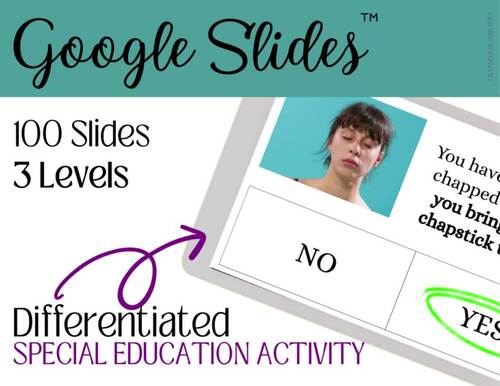 SKIN ISSUES Problem Solving | Life Skills, Health & First Aid GOOGLE SLIDES
