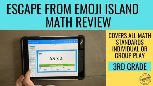 3rd Grade Math Test Prep Game | Digital Escape Room | Google Distance ...