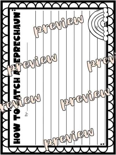 How to Catch a Leprechaun by Anh Huynh | TPT