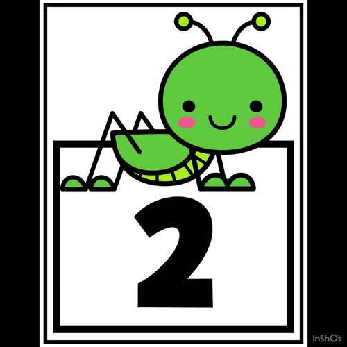 Kindergarten Number 0 to 20 Visual Math Posters and Pocket Chart Cards