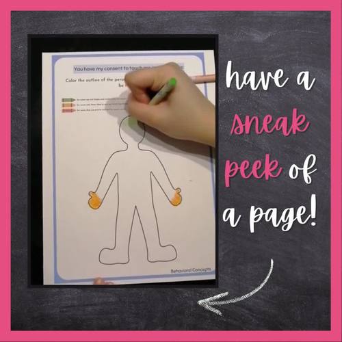 Asking and Giving Consent Workbook: Consent to TOUCHING and Setting ...