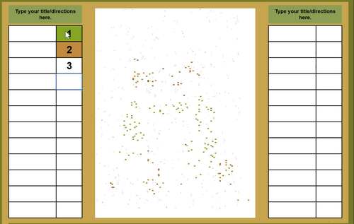 Mystery Digital EDITABLE LOW PREP - Winter Cat PIXEL ART Reveal Template