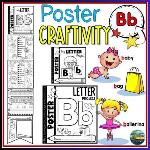 *55% OFF* Letter A-Z: Poster Craftivity BUNDLE | Alphabet | Letter ...