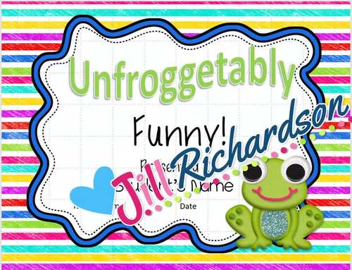 EDITABLE Class Superlative End of Year Awards FROG THEMED ESL | TPT