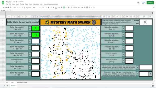 May the Fourth - 2x Algebra Problems, Ratios, Measurements - Pixel Art ...
