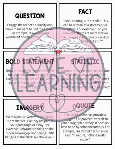 Step-by-Step Informative Writing | Back-to-School Writing Prompts