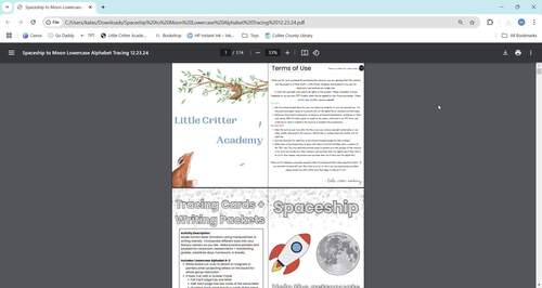 Lowercase Letter Formation Practice Sheets | Alphabet Tracing Cards ...