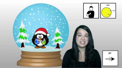Snow Globe: Green Screen Virtual Background Activity by DancingSLP