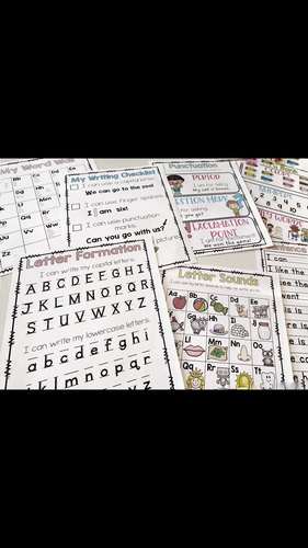 Writing Folder TOOLS by The Kinder Korner | TPT