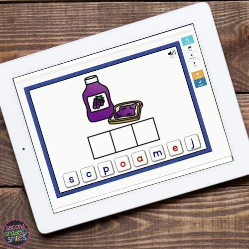 2nd Grade Phonics Boom Card Bundle | Word Building by Second Grade Smiles