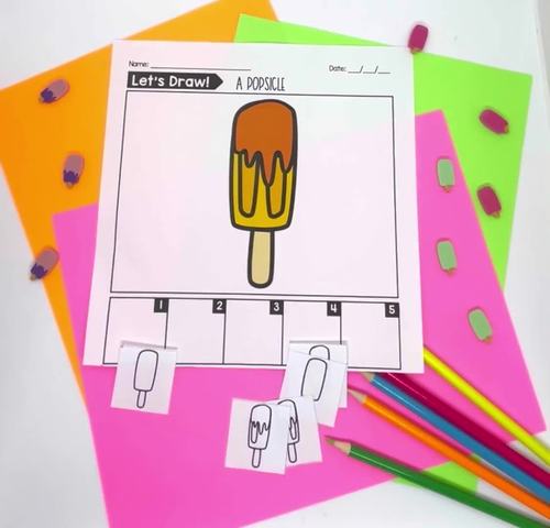 Summer School Writing Activities Summer Directed Drawing for July