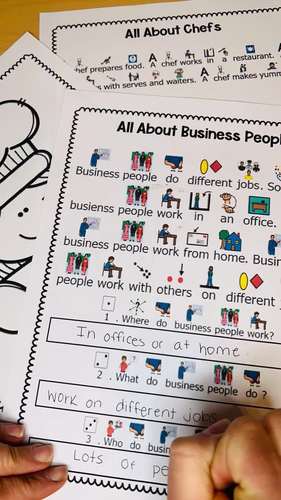 Supported Reading Comprehension Package for Special Education and ESL ...