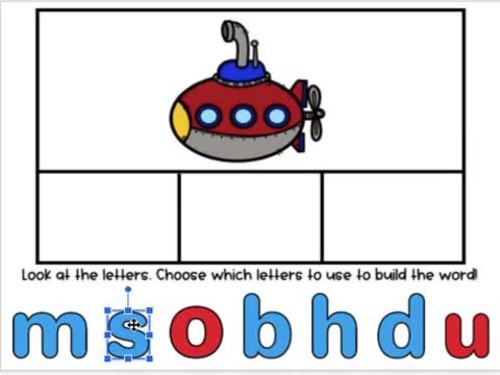 CVC Build A Word BUNDLE | Digital and Hands-On | Google Slides | TPT