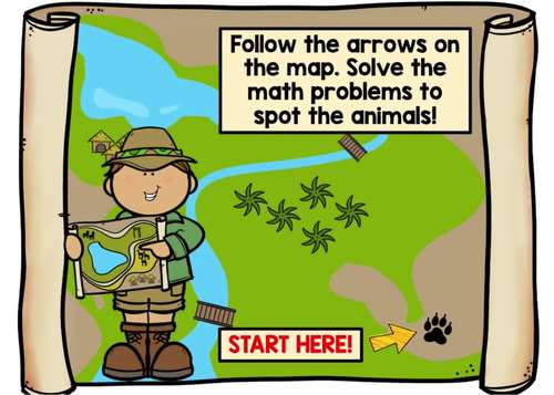 Addition and Subtraction Fact Families Boom Cards & Printable Task Cards