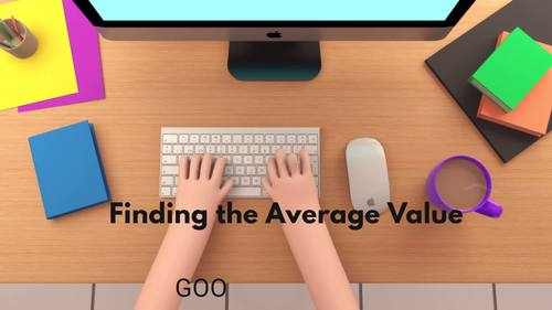 Finding the Average Value Digital Activity | Created With Google Slides