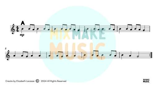 IN THE MEADOW: Song for Recorder (G, A, B) with Play-a-long Track