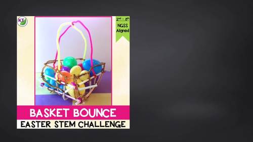 Easter STEM Activity | Basket Bounce Spring STEM Challenge Activity ...