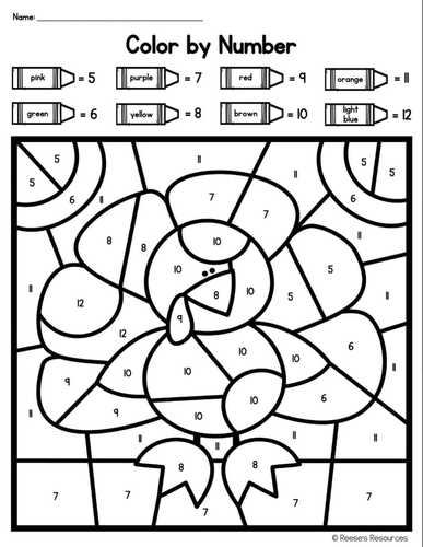 Thanksgiving Color by Code | Color by Number | Numbers 1-20 | TPT