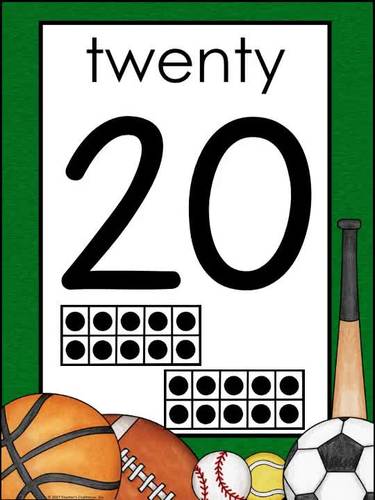 Sports Theme Decor {Expansion Pack} by Teacher's Clubhouse | TpT