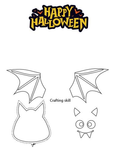 Flying Bats Counting Craft: Learn Numbers the Fun Way! by WeLoveKids