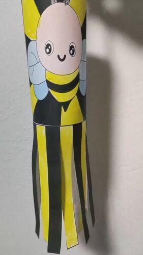 First day of Spring Crafts Windsock Mobile Hanging Activities Bee ...