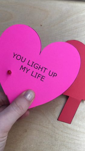 Paper Circuit Valentines (with Templates) by Art with Ms J | TpT