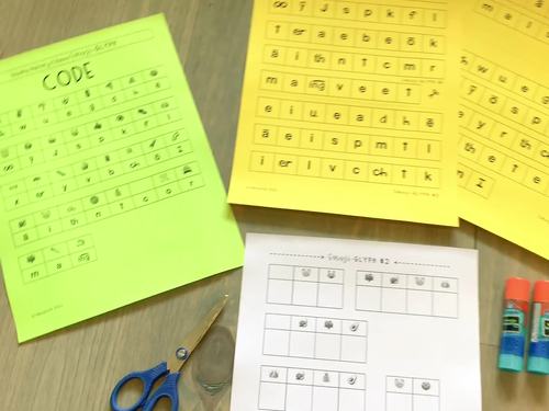 Reading Mastery K Compatible Emoji-Glyph, at Lesson 150 by Mama Linds ...