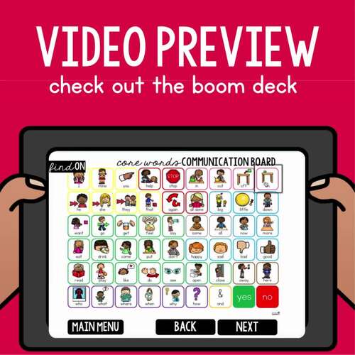 Pizza Core Word Vocabulary Activities for Speech Therapy, Special ...