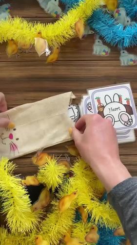 Easter Bunny tail shapes by learnplayrepeat | Teachers Pay Teachers