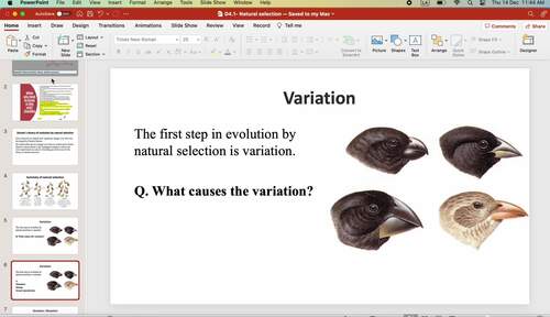 IB Biology D4.1: Natural selection (first exams in 2025) | TPT