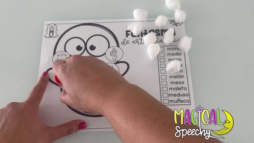 Articulación y Lenguaje Halloween | Spanish Artic & Lang Halloween ...