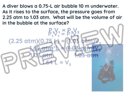 Gas Stoichiometry and Laws Chemistry Presentation with EDITABLE Canva ...