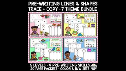 SIMPLY THE BEST HANDWRITING BUNDLE: PreWriting, Shapes, Letters ...