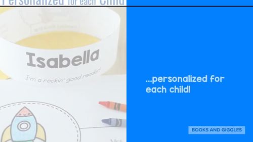 Reading Award Hats by Books and Giggles | TPT