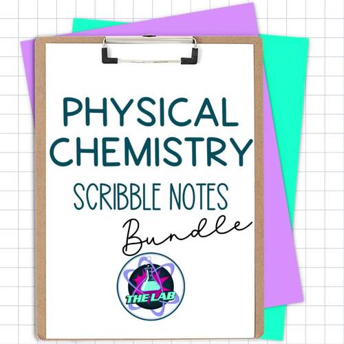 Physical Chemistry Notes Bundle - Scribble Notes by The Lab with Liezel ...