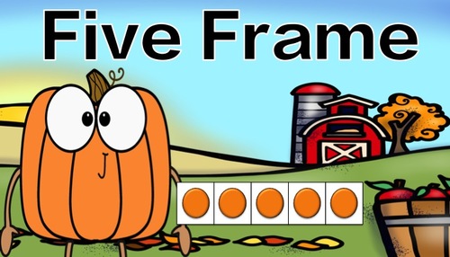 Thanksgiving: Five Frame Subitizing: Math Brain Break by Move and ...