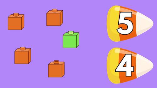 Halloween Counting to 20 Kindergarten Digital Math Number Sense Fluency ...