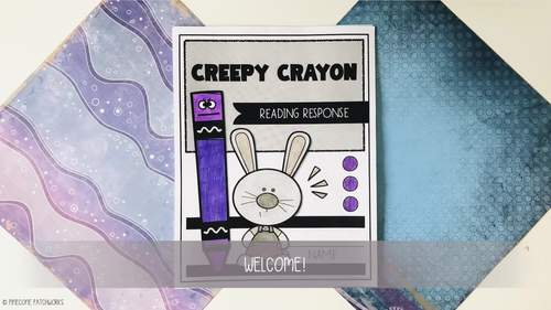 Creepy Crayon Book Companion: SEL Read-Aloud Activities for 2nd 1st Grade
