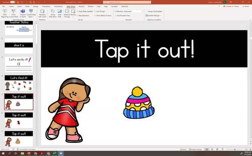 Ending ck Phonics Slides- Science of Reading by Literacy Edventures